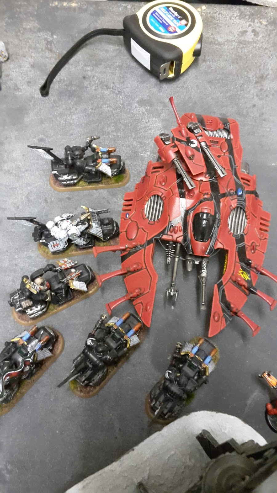 St Andrews wargaming: Fluffageddon Battle Report 3- Ravenwing vs Eldar