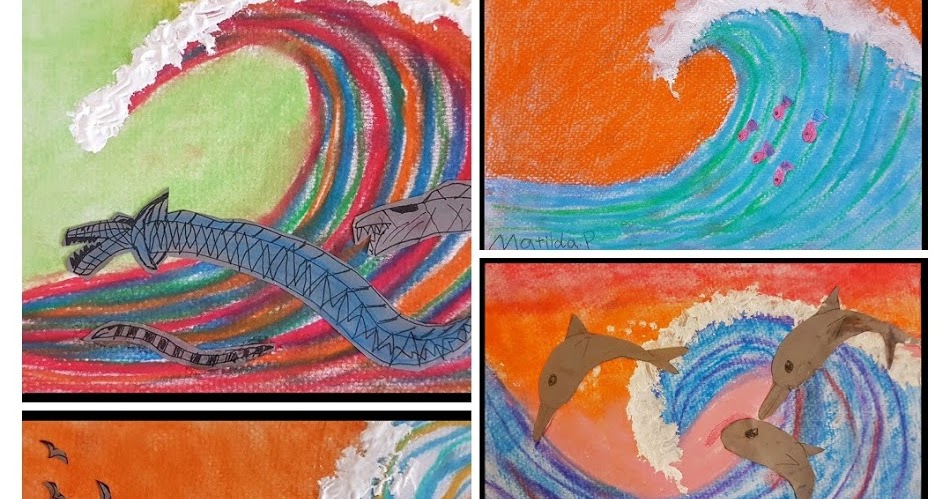 Gr8 Art Fun!!: Making Waves!