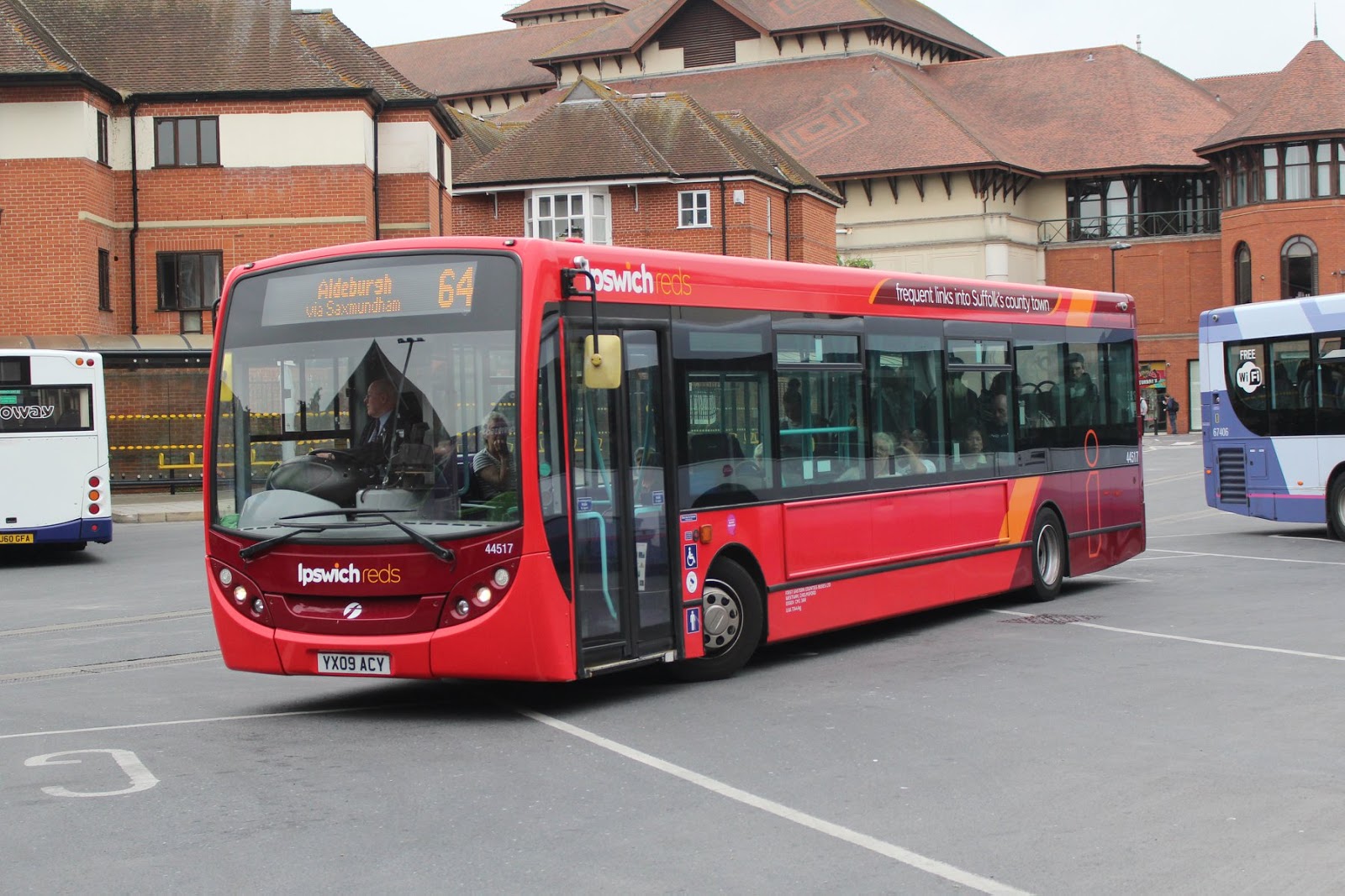 East Norfolk (& East Suffolk) Bus Blog: Come On You Reds