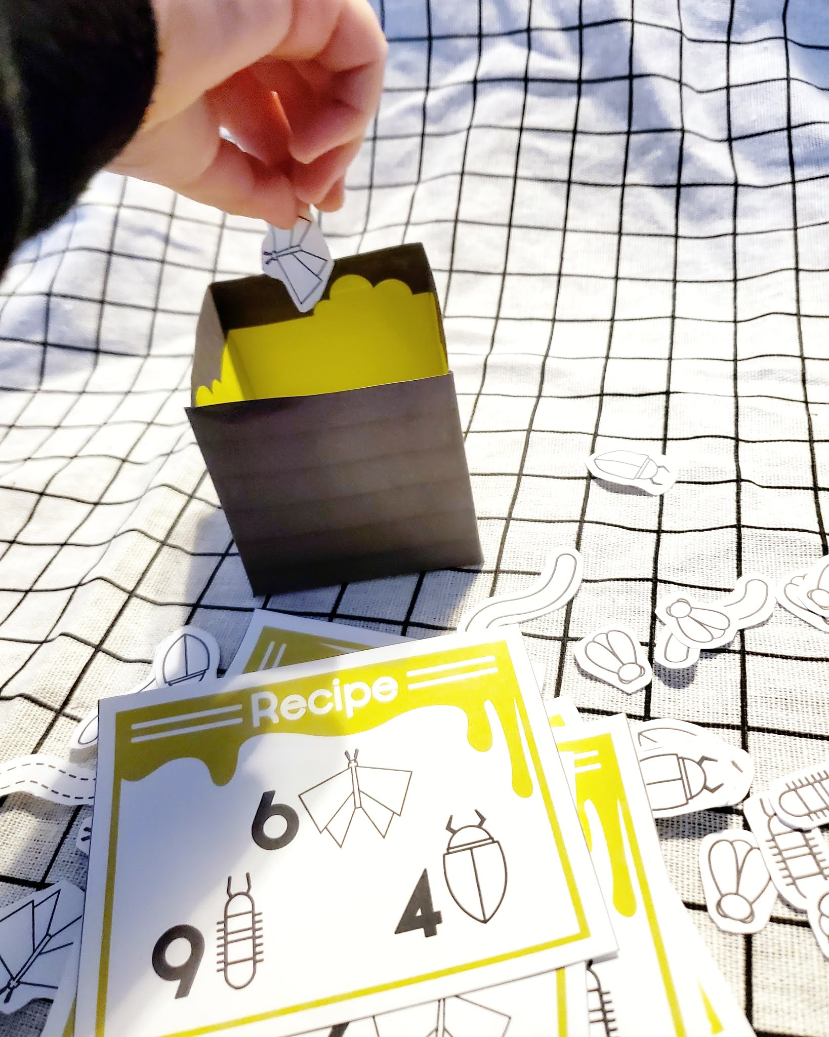 Hello, Wild Things: Creepy Crawlies Witches Brew Counting Game printable