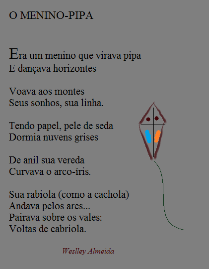 LÊ-TRANÇAS: O MENINO-PIPA