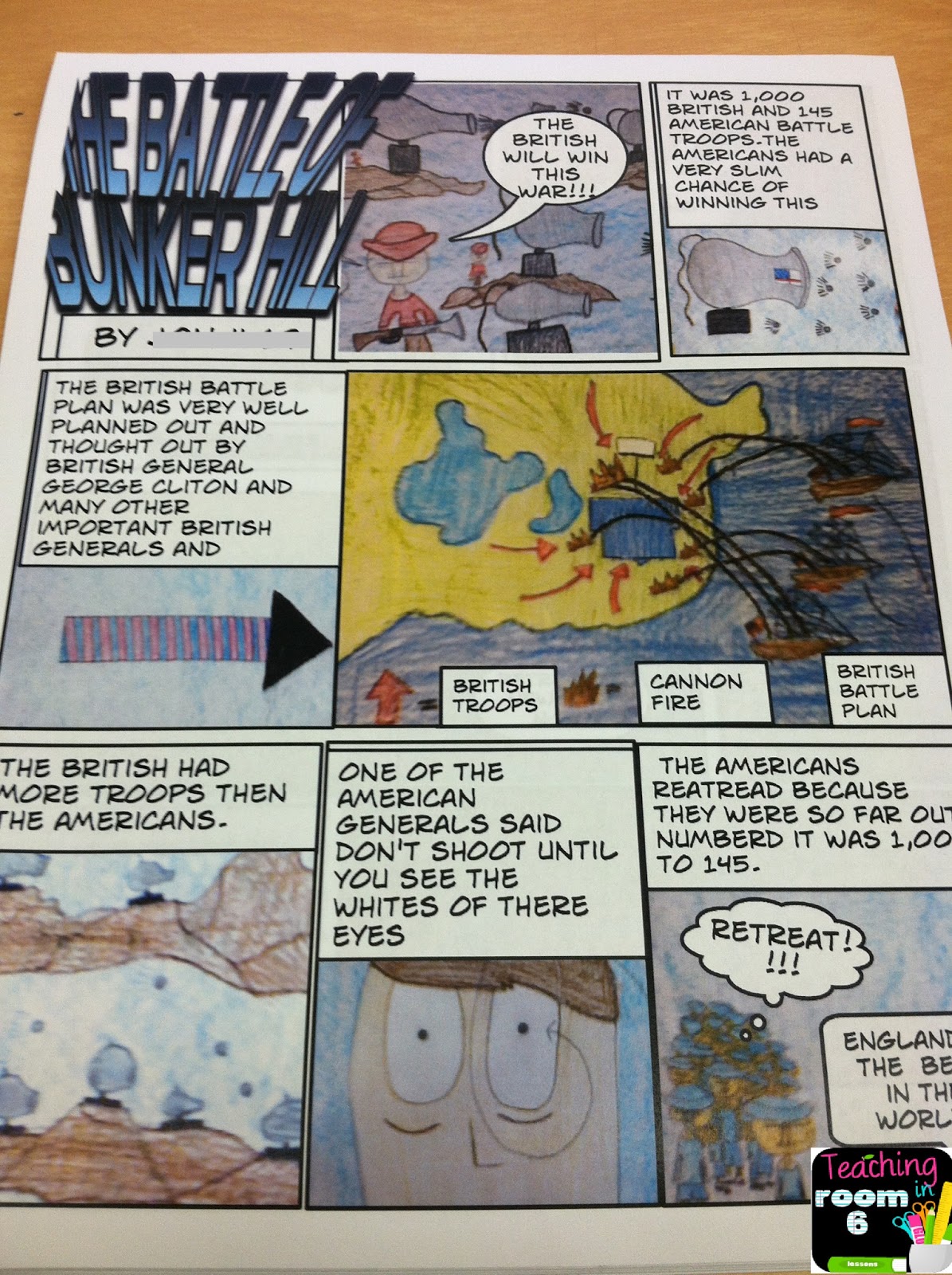 Summarizing Non-Fiction Text....with a Comic Strip! | Teaching in Room 6