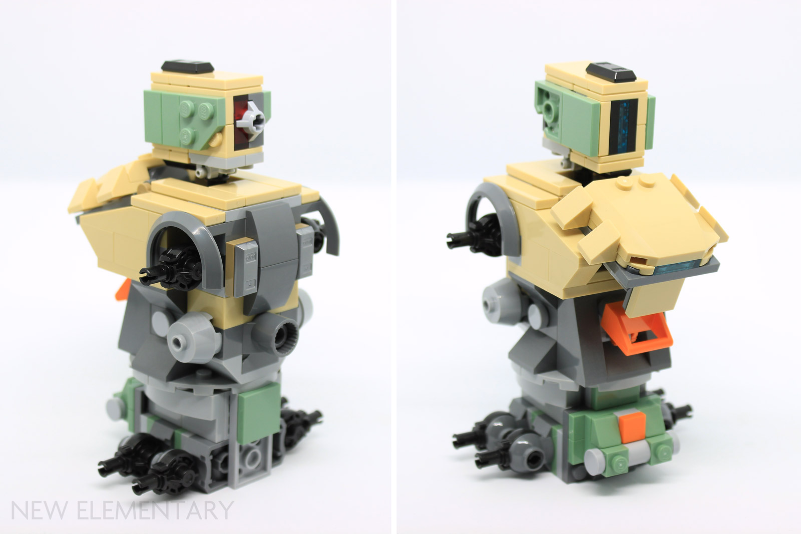 LEGO® Overwatch review: 75974 Bastion | New Elementary: LEGO® parts ...