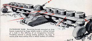 Nonsei SGM: Tanques rodantes, tanques lanzarrayos y otros inventos