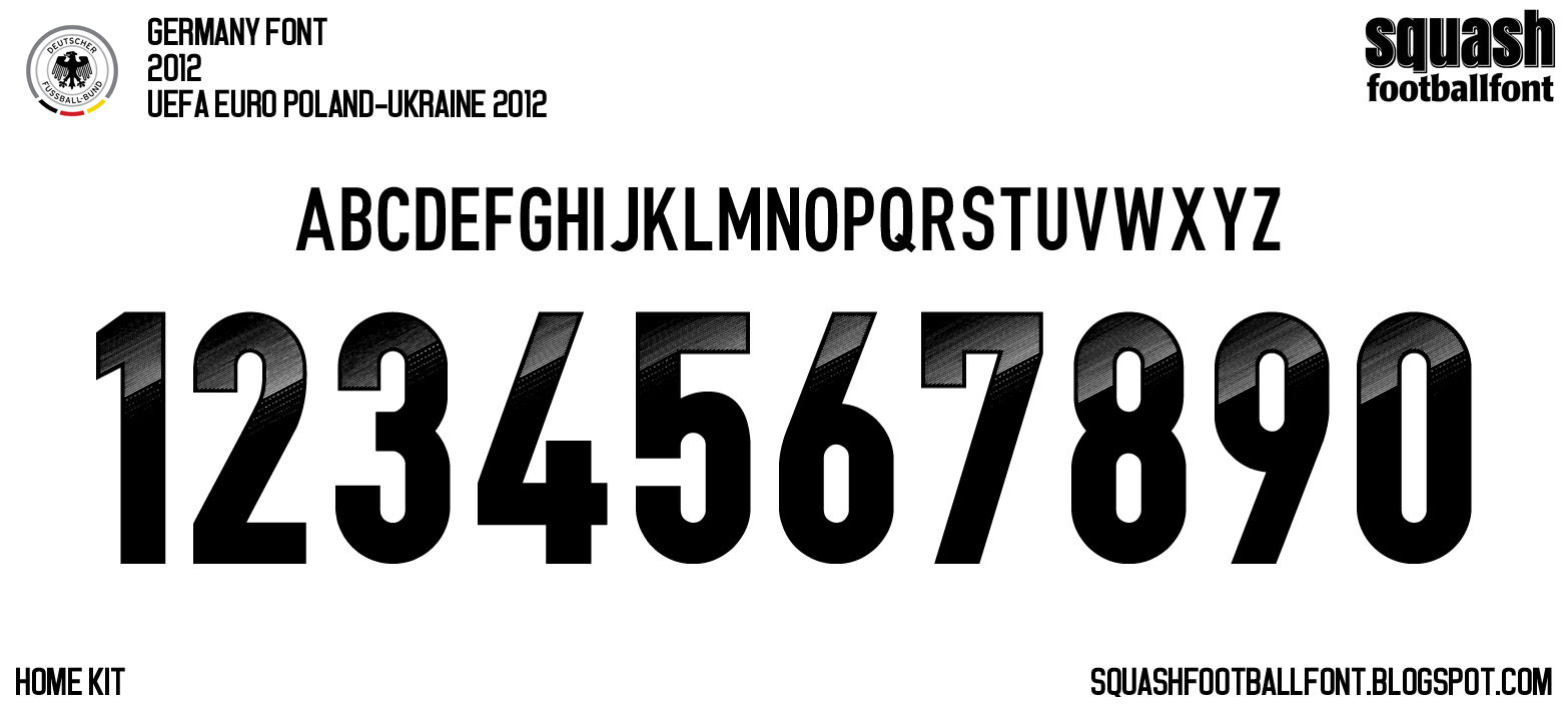 SFF: Germany Euro 2012 Font