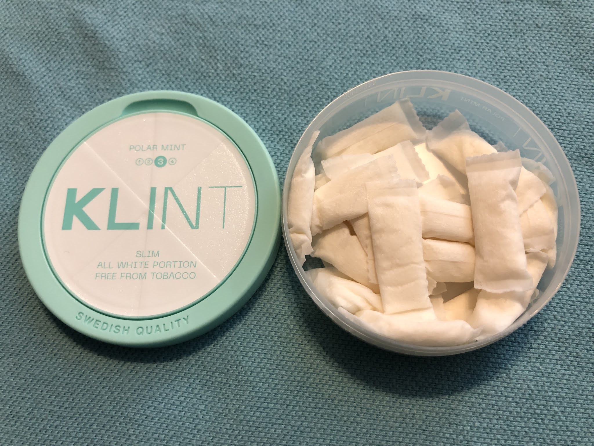Klint Nicotine Pouches (Mint, Strengths 1-3) - Review. 26 April 2021