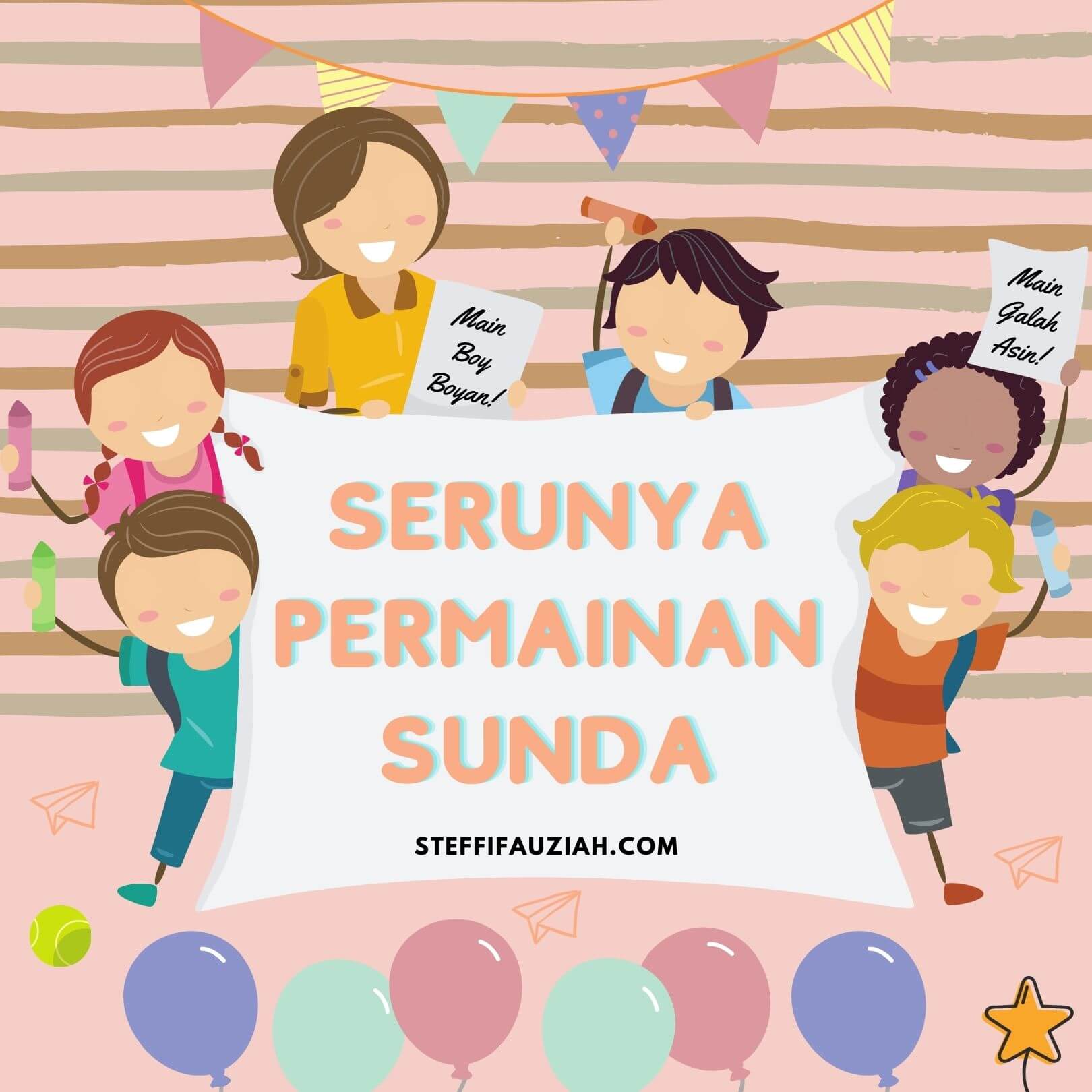 Serunya Permainan Tradisional Sunda, Anak Tak Takut Kotor ...