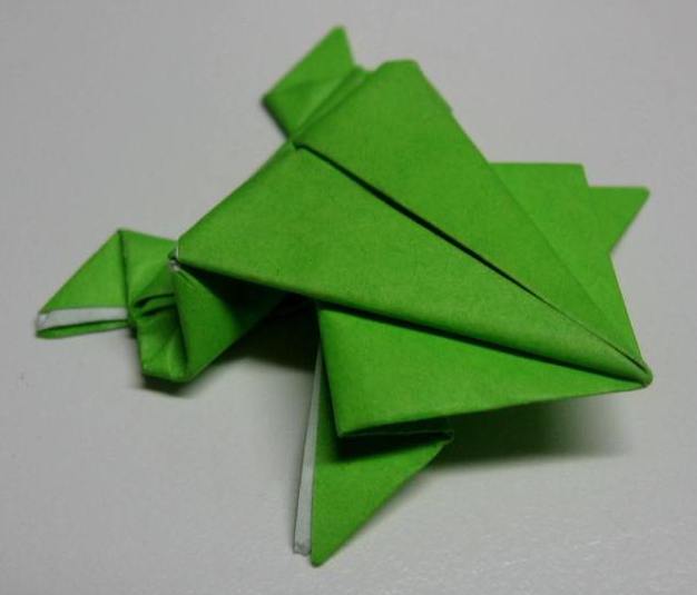 CARPE DIEM HAIKU KAI: Carpe Diem Utabukuro #5 Origami frog