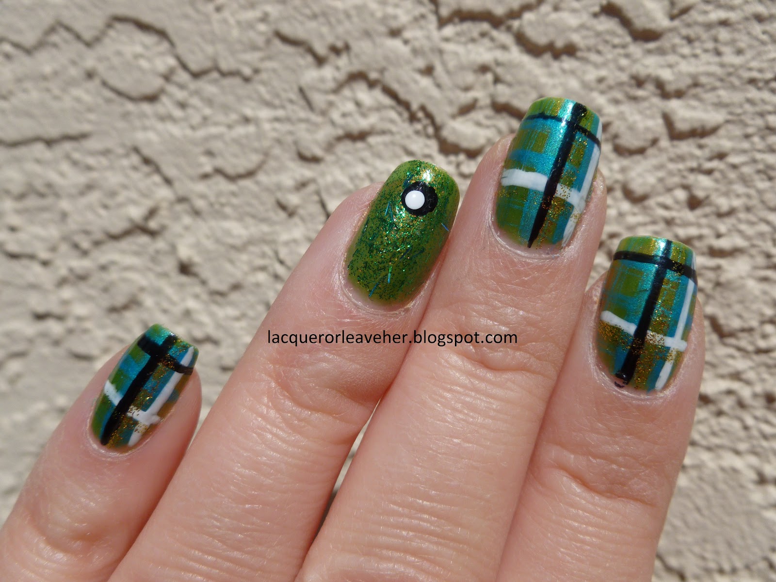 Golf Inspired Mani