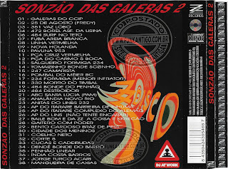 ZZ CLUB - SOMZÃO DAS GALERAS - VOLUME 2 (38 FAIXAS) 1998 - Site Funk antigo