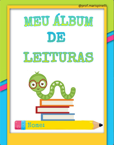Álbum de leituras. - Atividades pedagógicas - Marina Spinelli