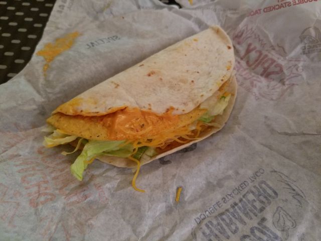 A Closer Look at Taco Bell's Double Stacked Tacos Test Item