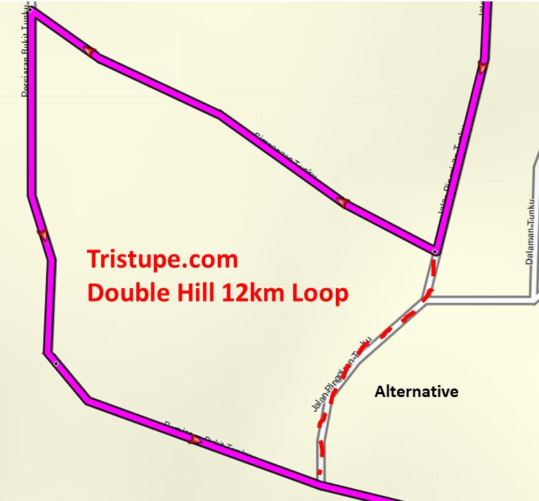 10km Double Hills Loop Bukit Tunku ~ TRISTUPE.COM