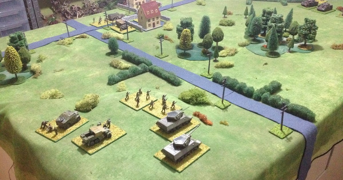 Grid based wargaming - but not always: Messing around with card activation