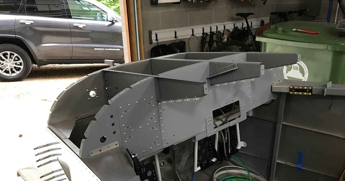 Will's RV-7 Project: Forward fuselage ribs and sub-panel riveting: 8 hours