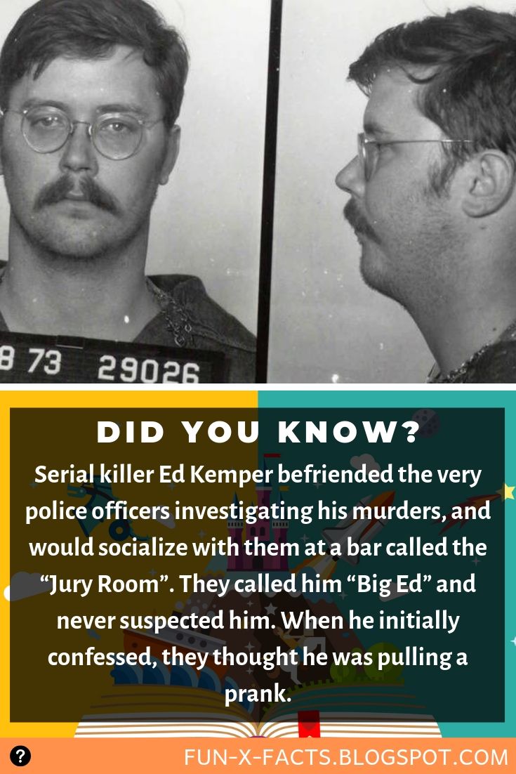 Serial killer Ed Kemper befriended the very police officers ...