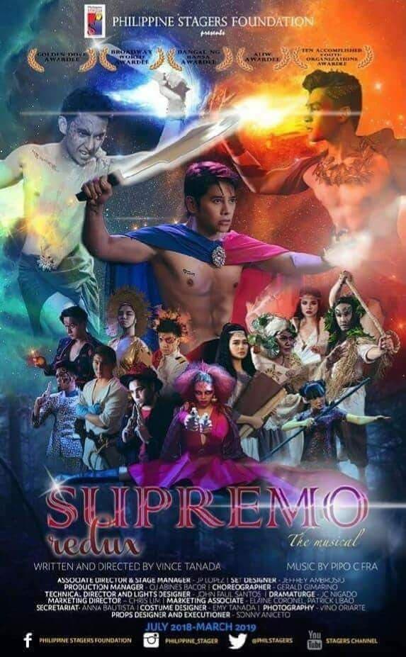 Fred Said: THEATER, CONCERTS, EVENTS: Review of PhilStagers' SUPREMO ...