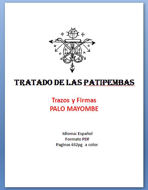 Mundo Yoruba: Firmas o Patipembas en Palo mayombe