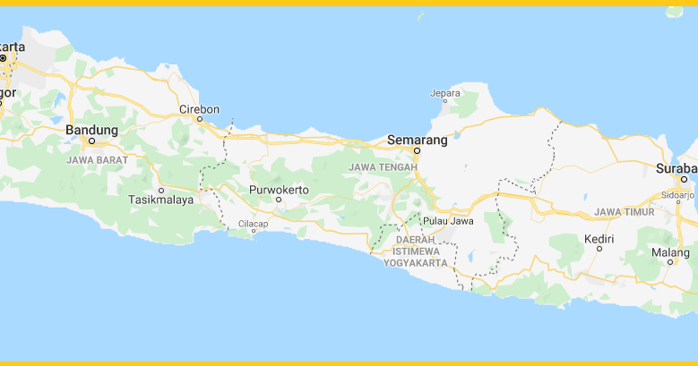 Daftar kota, kabupaten dan propinsi di Pulau Jawa - Mashenry.com