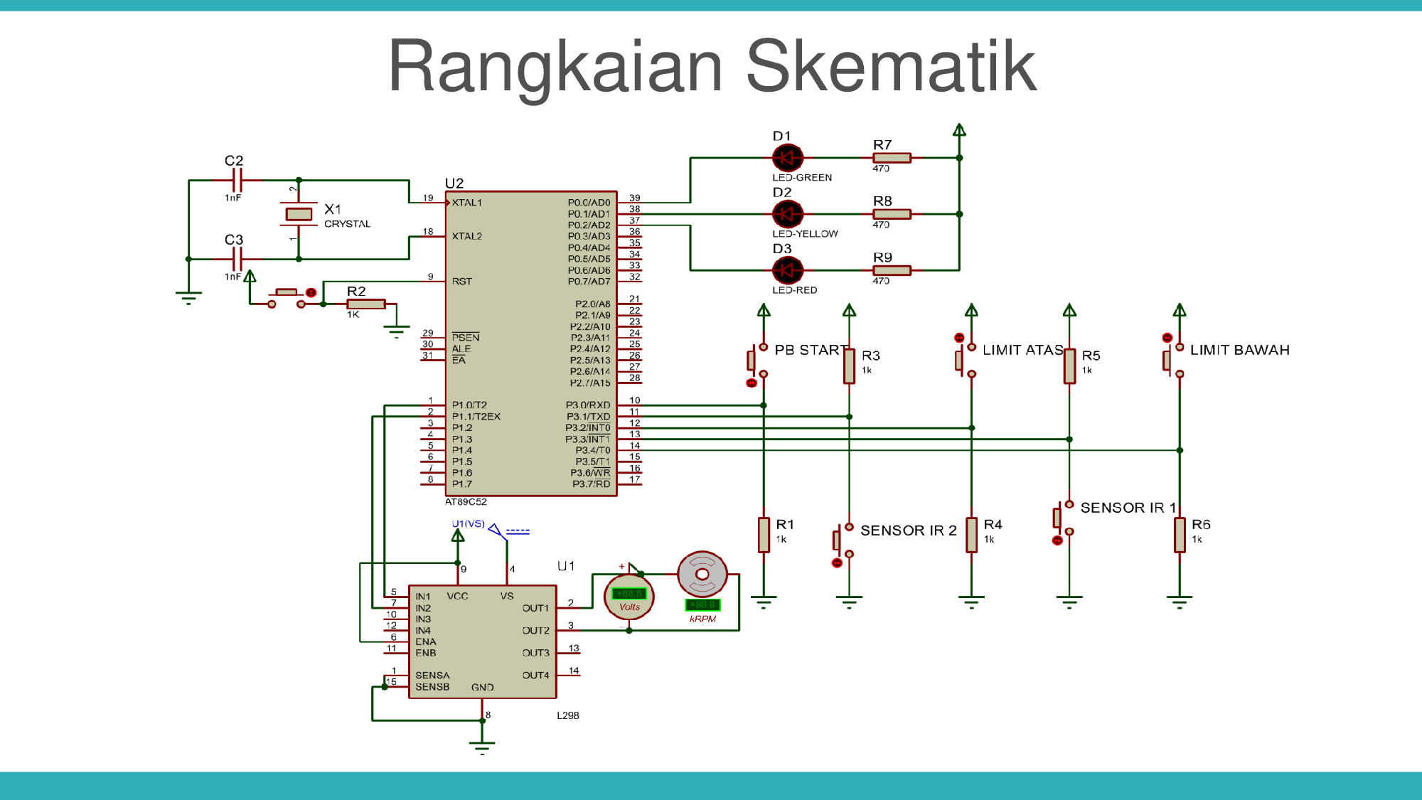 Palang Pintu Parkir Otomatis Belajar Mikrokontroler 2021