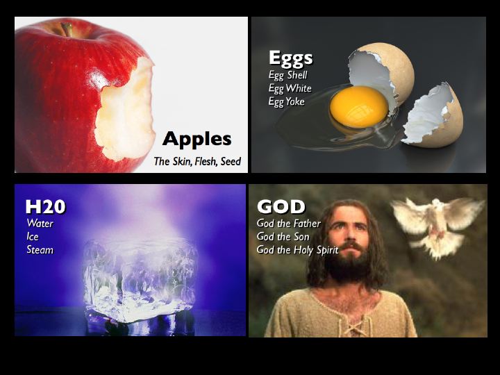 Apples, Eggs, Ice Cubes, and God