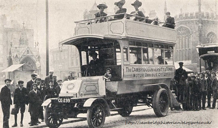Cambridge Historian: On The Buses in Cambridge - The Early Years