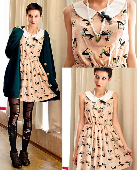 Mad and Tea: La Mode : Meia Calça Rasgada