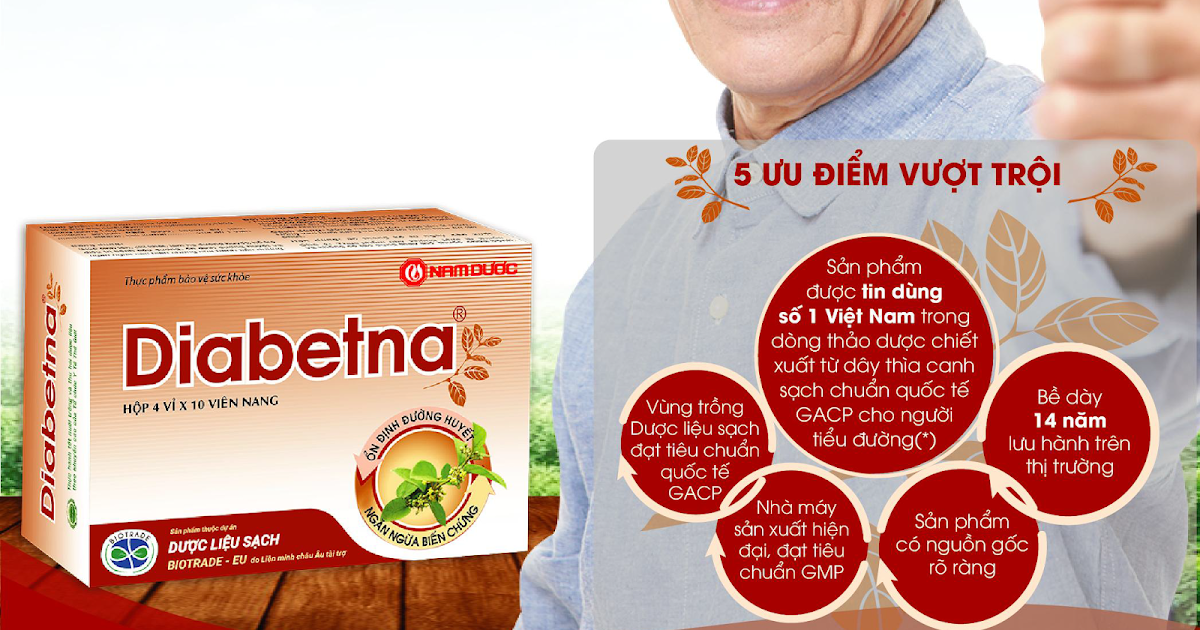 THUỐC TỐT GIÁ RẺ CHO NGƯỜI VIỆT: Diabetna