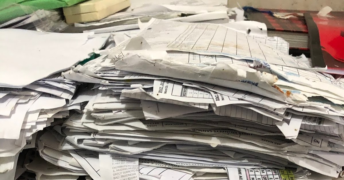 It's been a while but I just have to share this ...... Bali paper making