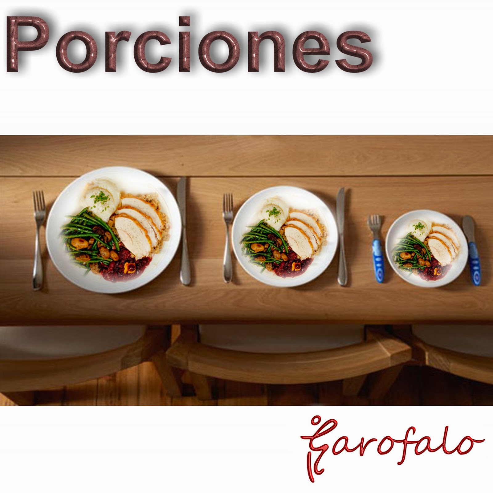 Estética y Nutrición Garofalo.: Todo sobre las raciones