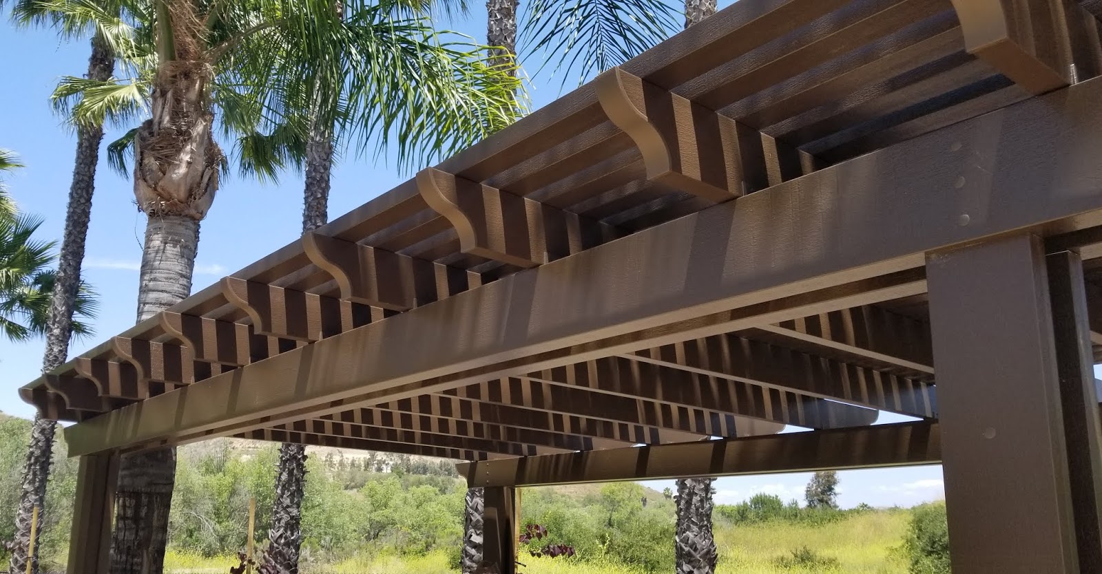 The 2 Minute Gardener: Photo - Alumawood Shade Structure