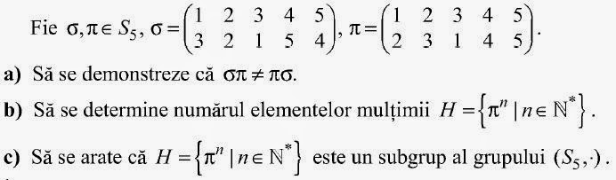 Probleme rezolvate de algebră - M1: Algebra - Permutari