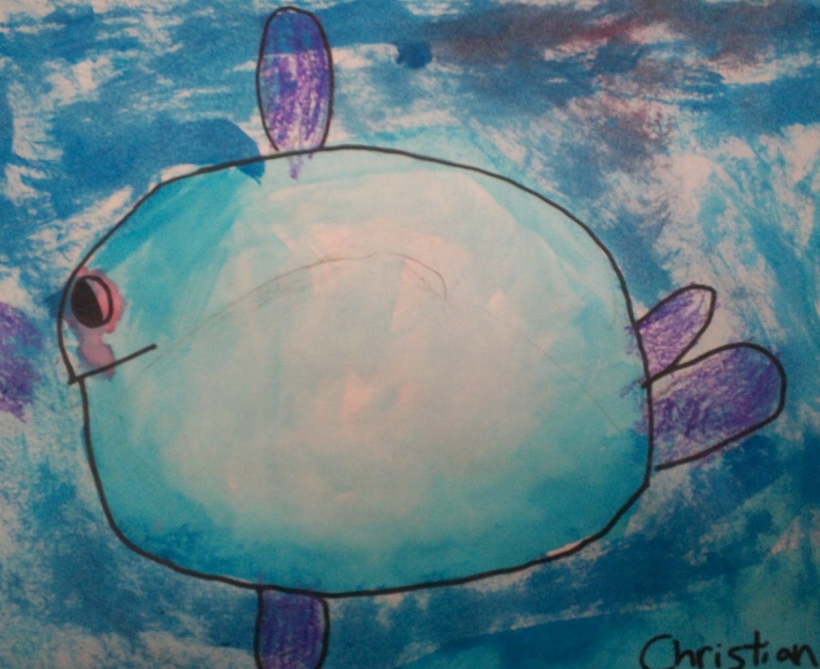 Art With Mr. E: Watercolor Fish : Kindergarten