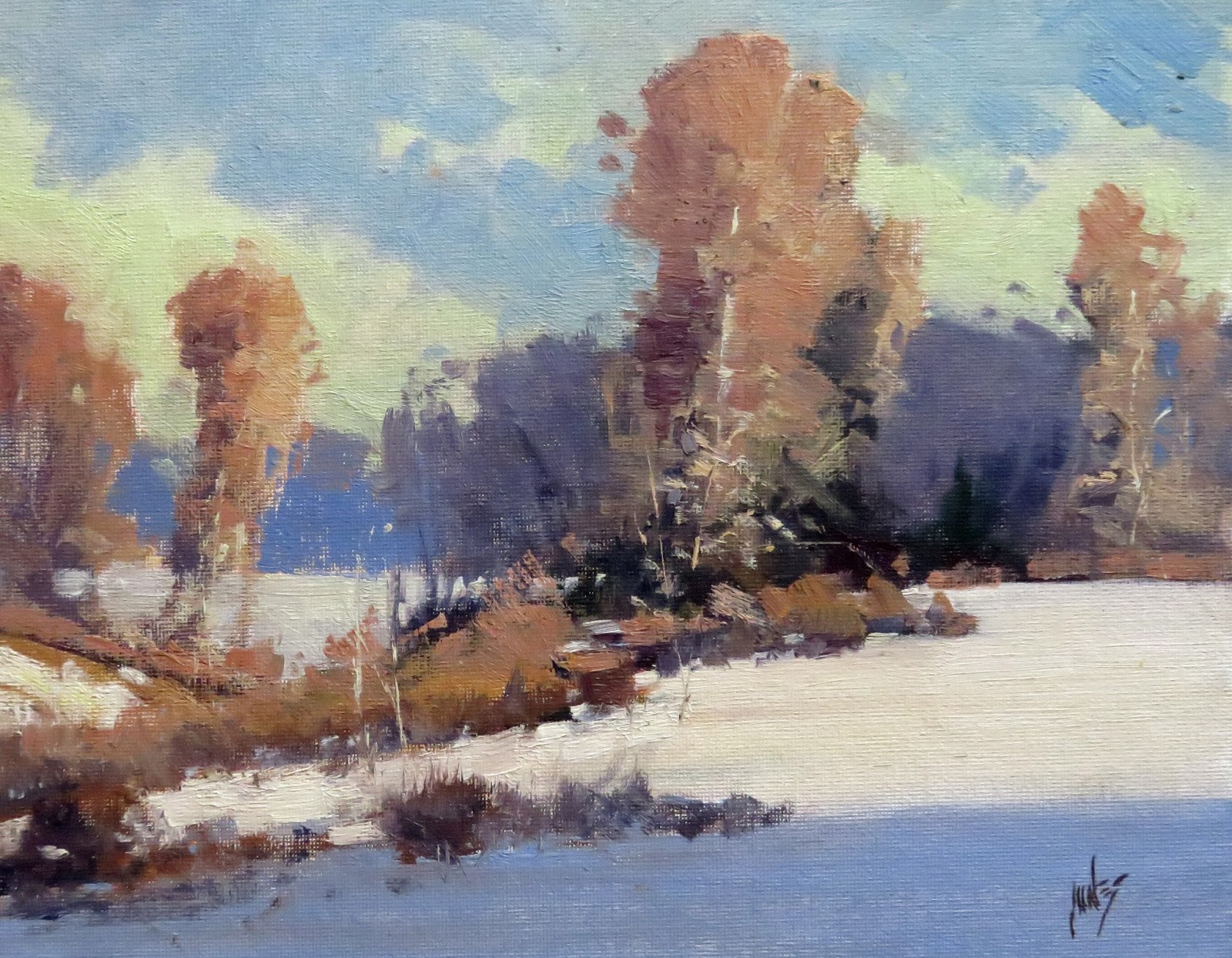 Rusty Jones, Painter's Blog