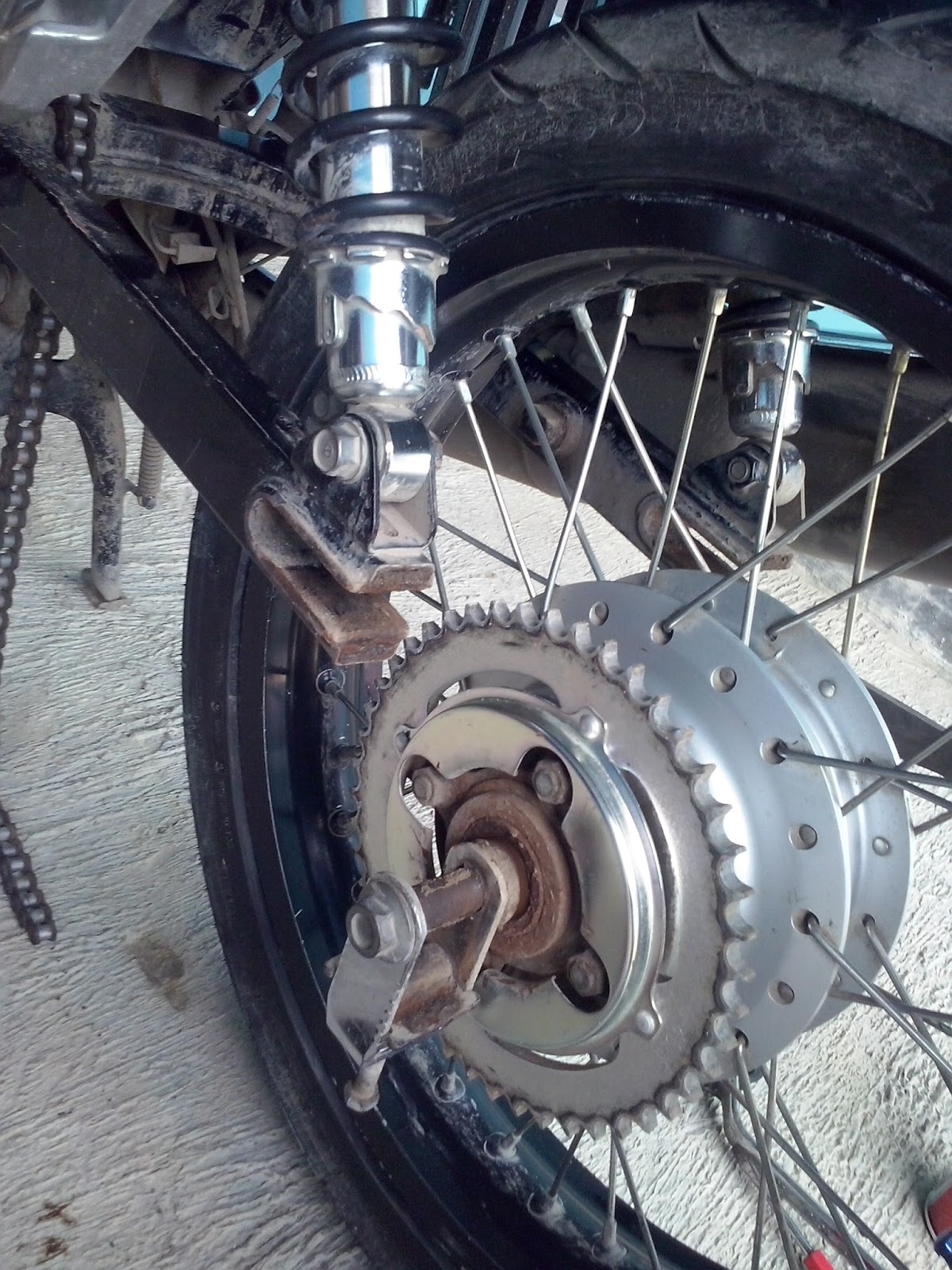 smile: Penggantian Bearing Roda Sepeda Motor