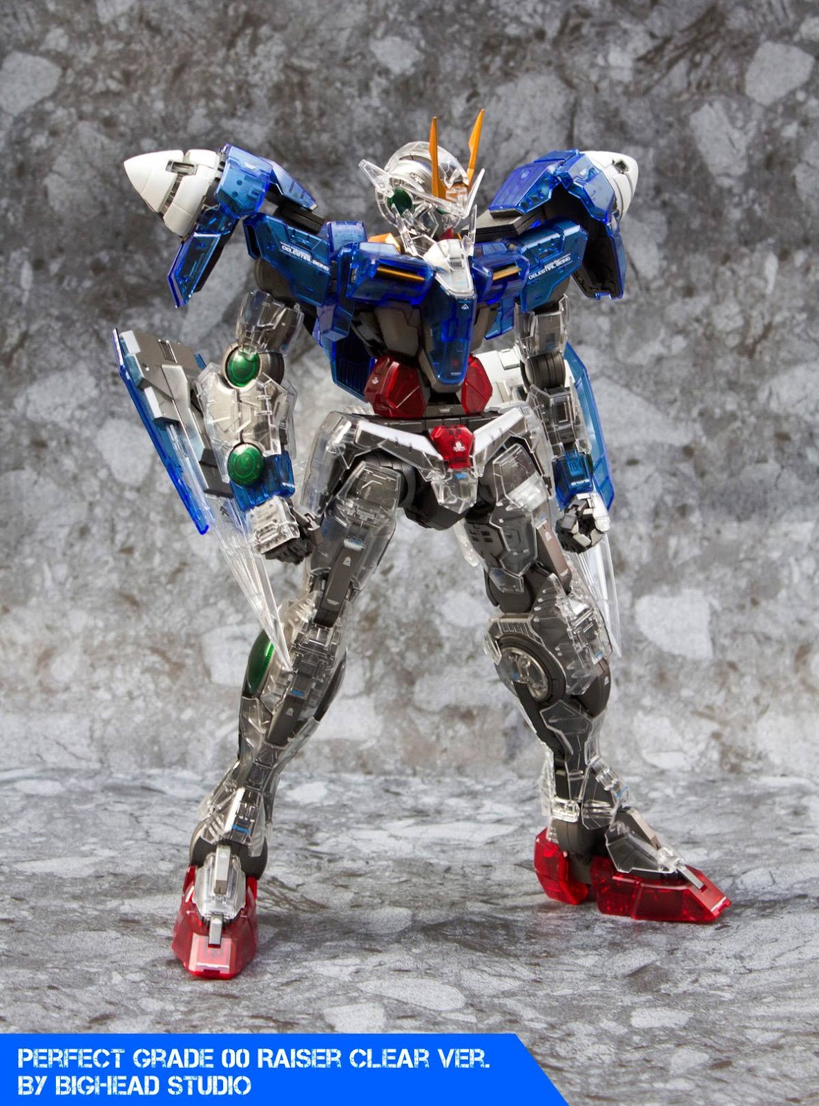 Custom Build: PG 1/60 00 Raiser + Clear Parts "Metallic Finish"