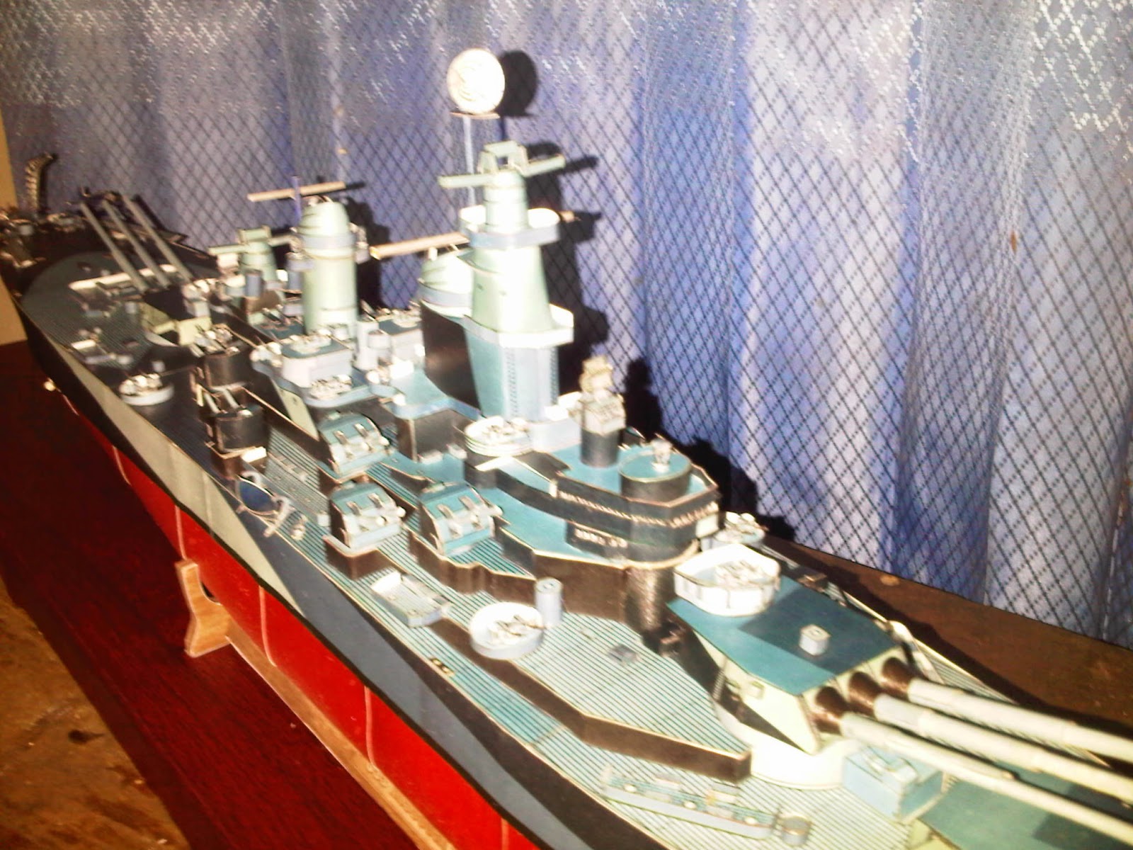 Papermodel Kapal Perang & Lain2: Papercraft USS Missouri