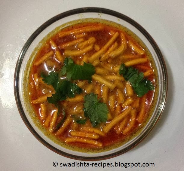 Swadishta Recipes : Shev Bhaji