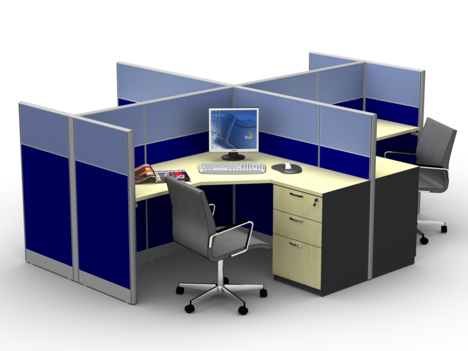 Sekat Meja Kantor Balikpapan | Sri Interior Balikpapan