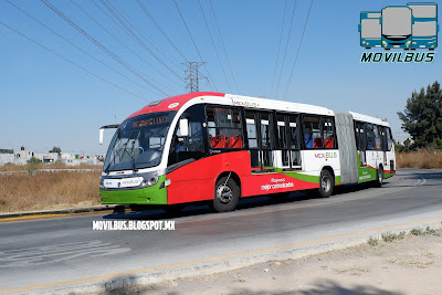 Tercer aniversario del Mexibus Línea 2.