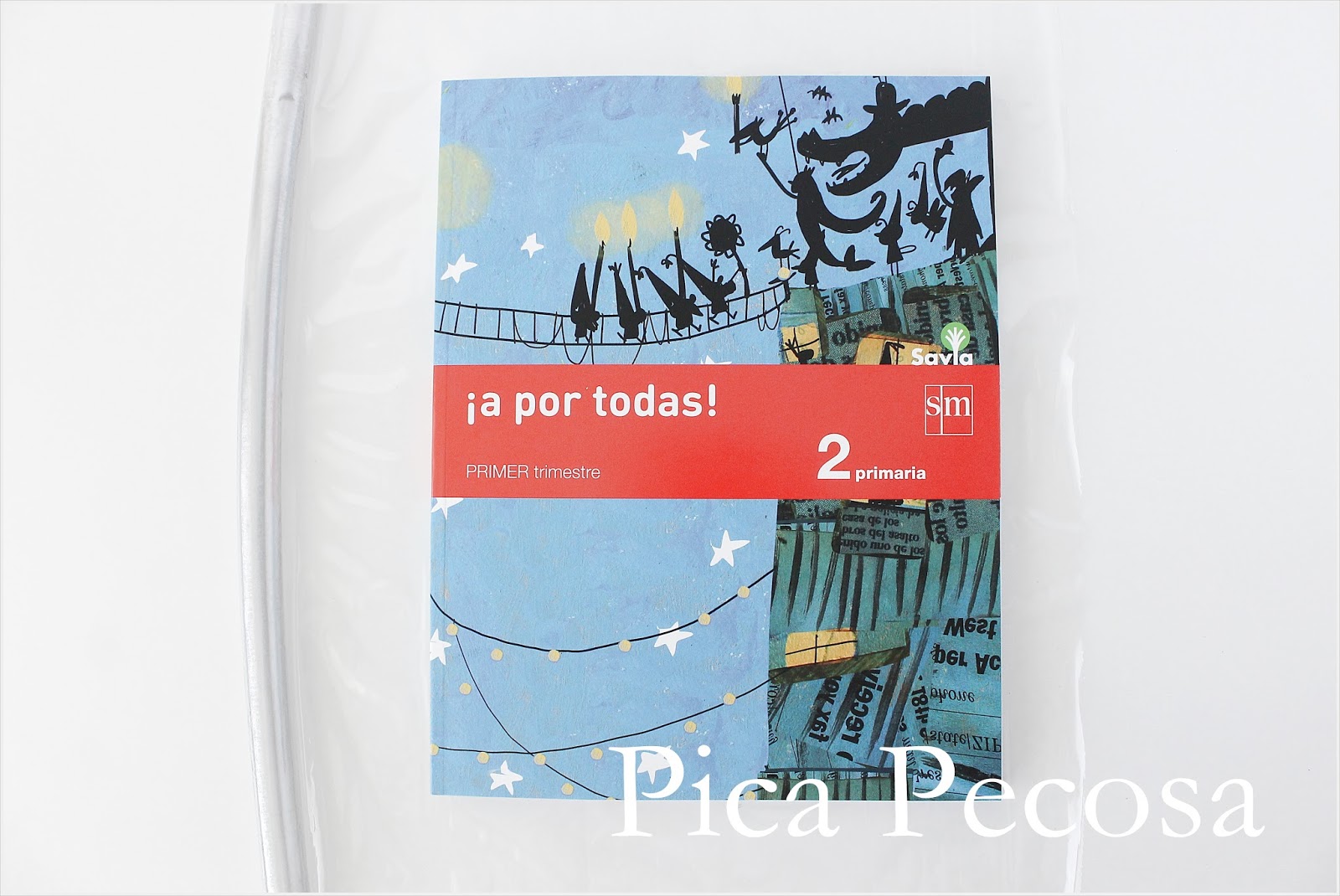 Forra los libros del cole en 4 sencillos pasos | Pica Pecosa