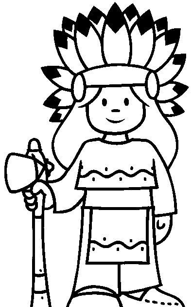 Indian Coloring Pages ~ Coloring Print