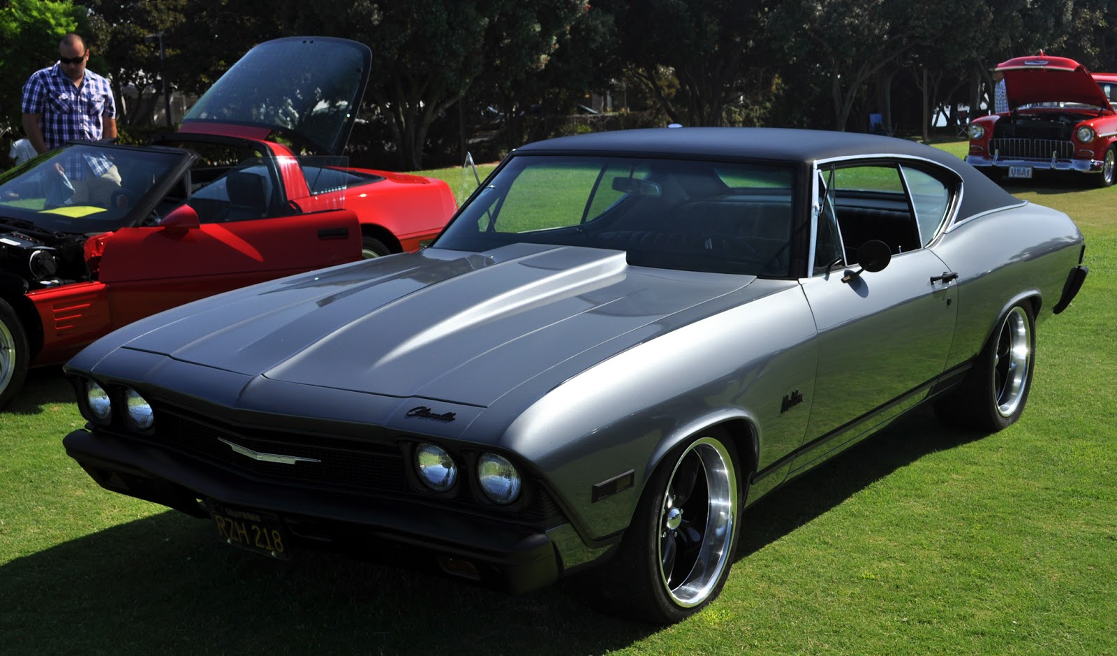 Just A Car Guy: autocrossing Chevelle, the slicks are a give away, is ...