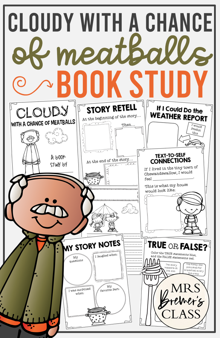 Cloudy With a Chance of Meatballs | Mrs. Bremer's Class