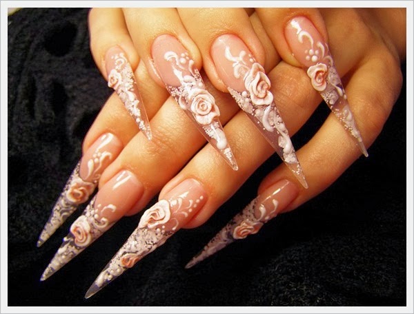 Nail Art with Stones Ideas | Fashionate Trends