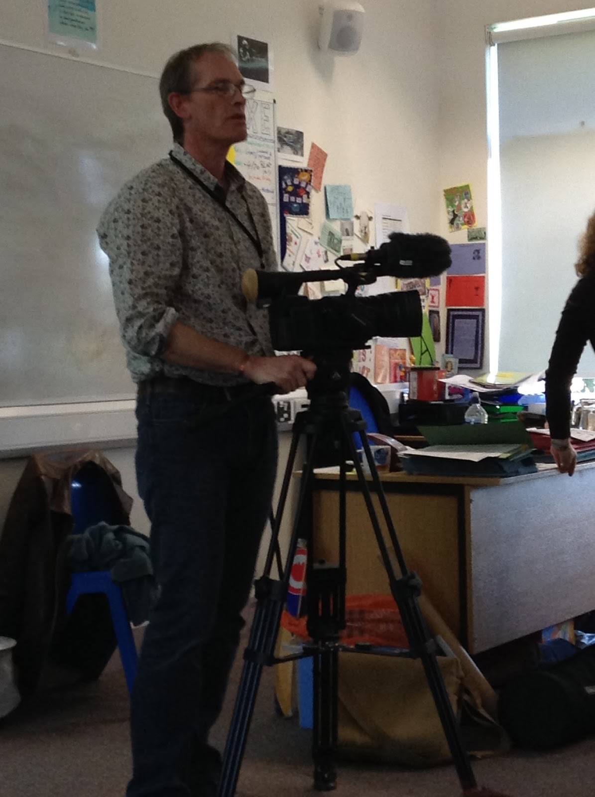 Melissa Chambers AS Media Studies: Andrew Johnstone Talk