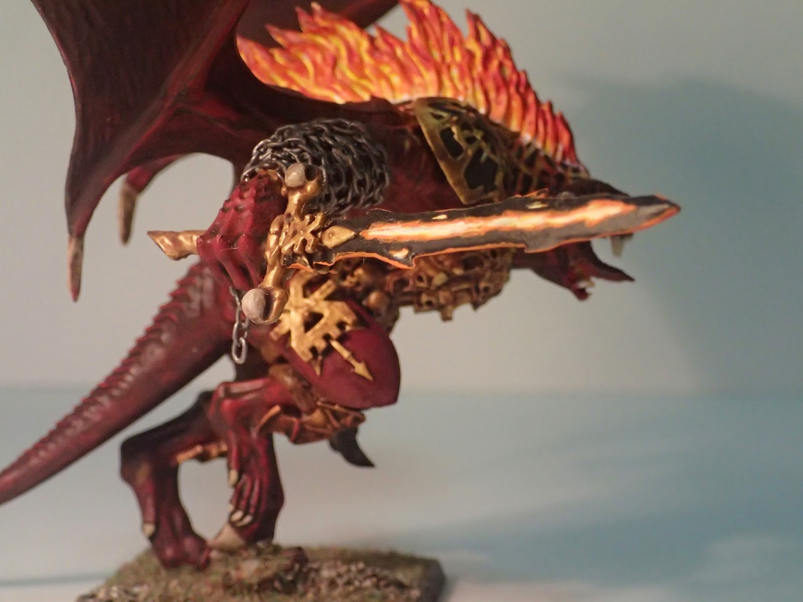 The Greater Army of Khorne: Converted Bloodthirster