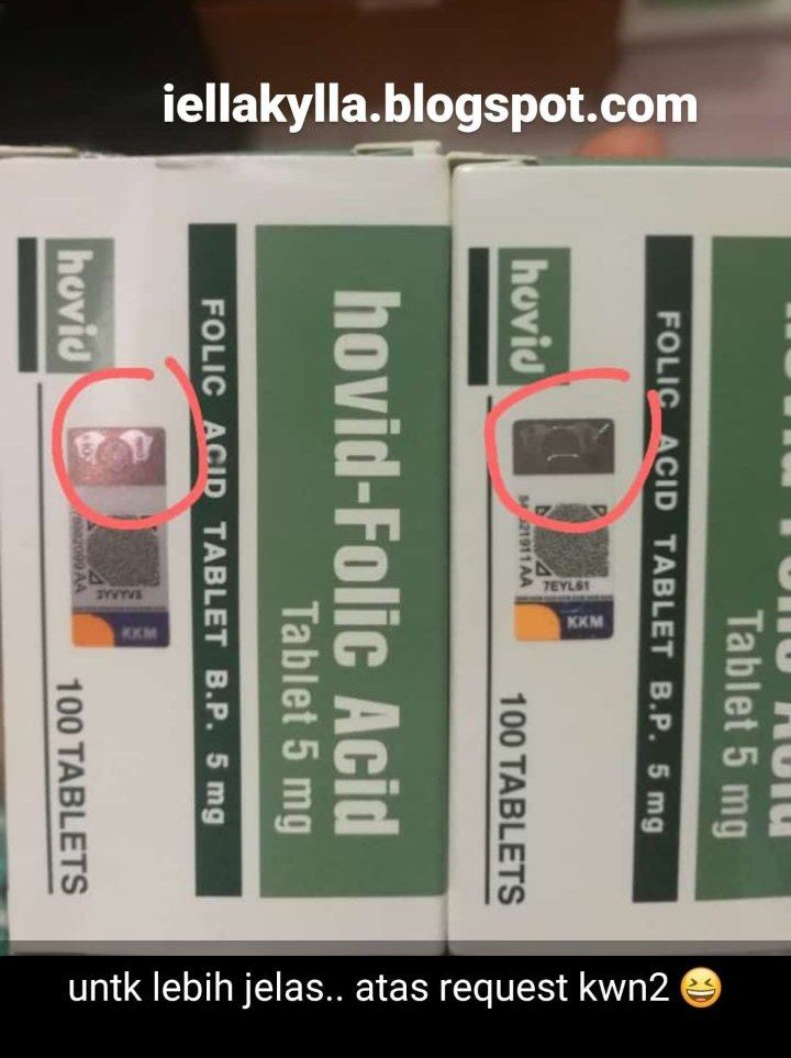 iellakylla: Tips: cara check ubat daftar KKM atau tak (hologram barcode ...