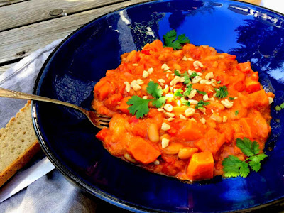 maja skorupska: Domodah, afrykański gulasz warzywny z masłem orzechowym ...