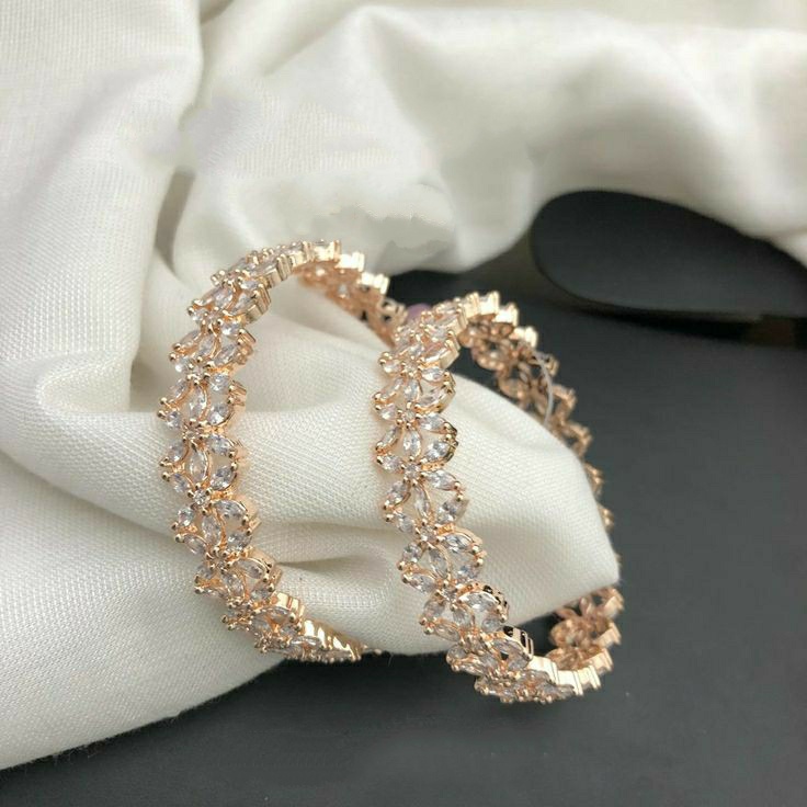 CZ bangles designs